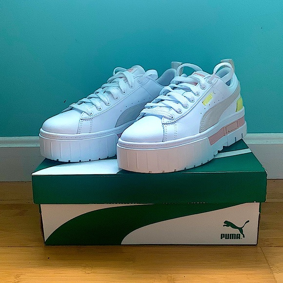 Puma | Shoes | Puma Whitelotus Mayze Platform Sneaker Color ...